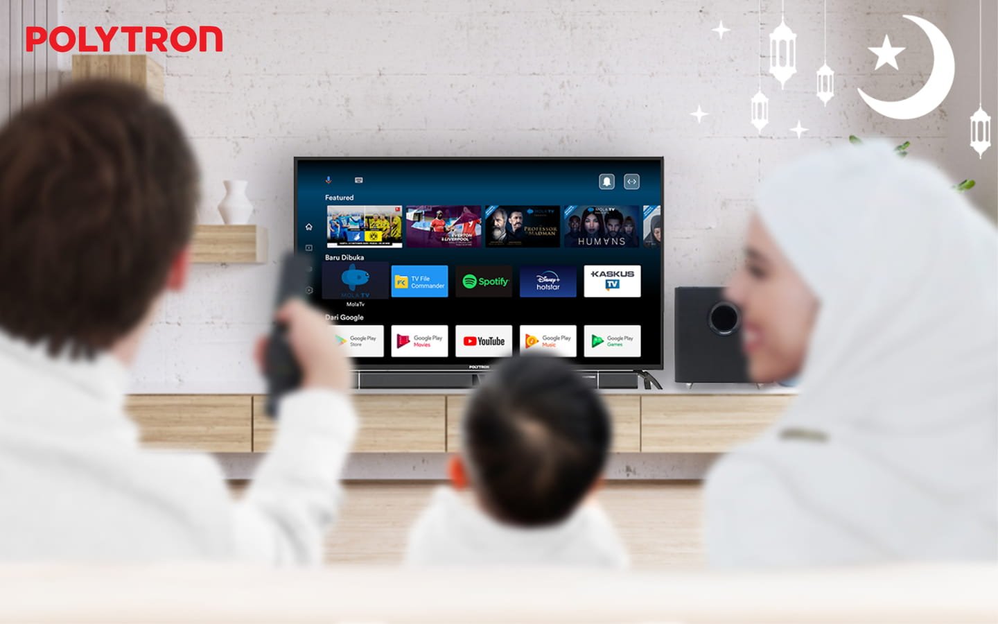 Polytron Rilis Smart Cinemax Soundbar Android TV - Properti Terkini