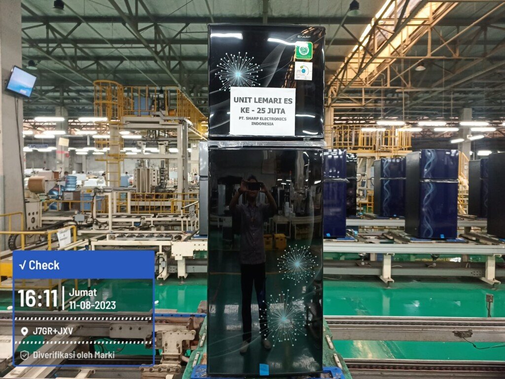 Lemari Es Sharp Capai Produksi ke-25 Juta Unit, Torehkan Sejarah Baru ...